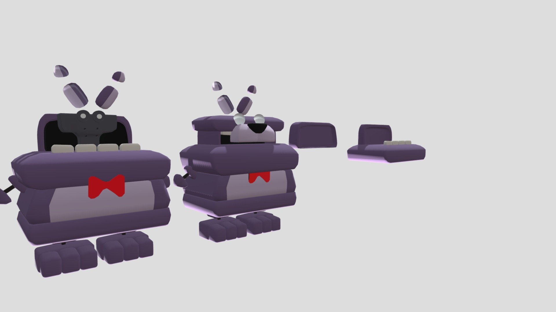 cas_van_de_pol_freddy_fazbear_and_bonnie_the_bun - 3D model by ...