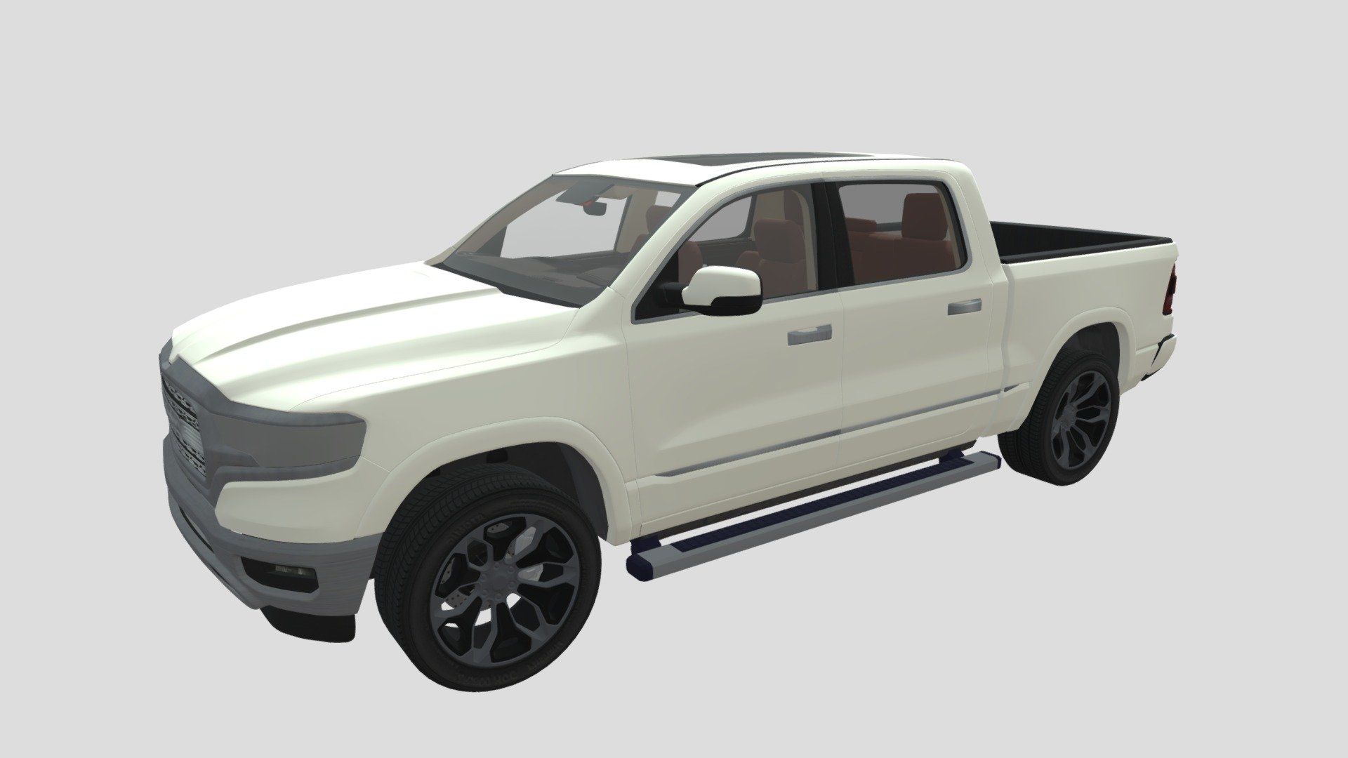 Dodge car - Download Free 3D model by UE4 CG model (@huangjinxiu155 ...