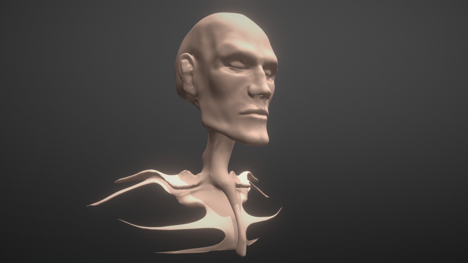 David Head Sculpt - 3D model by Stephen Finnegan (@tinytrex) [6071de8 ...