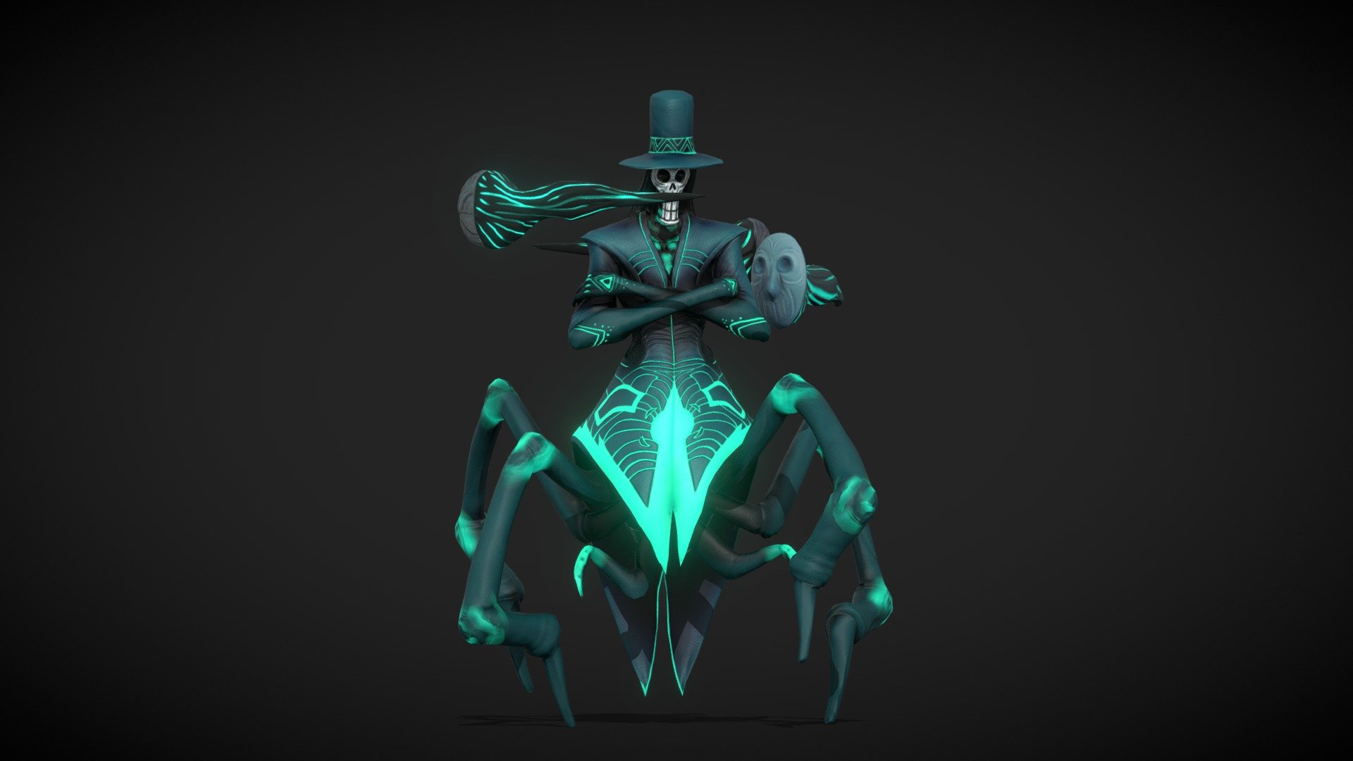 Necromancer - 3D model by Monicomio [6074bc1] - Sketchfab