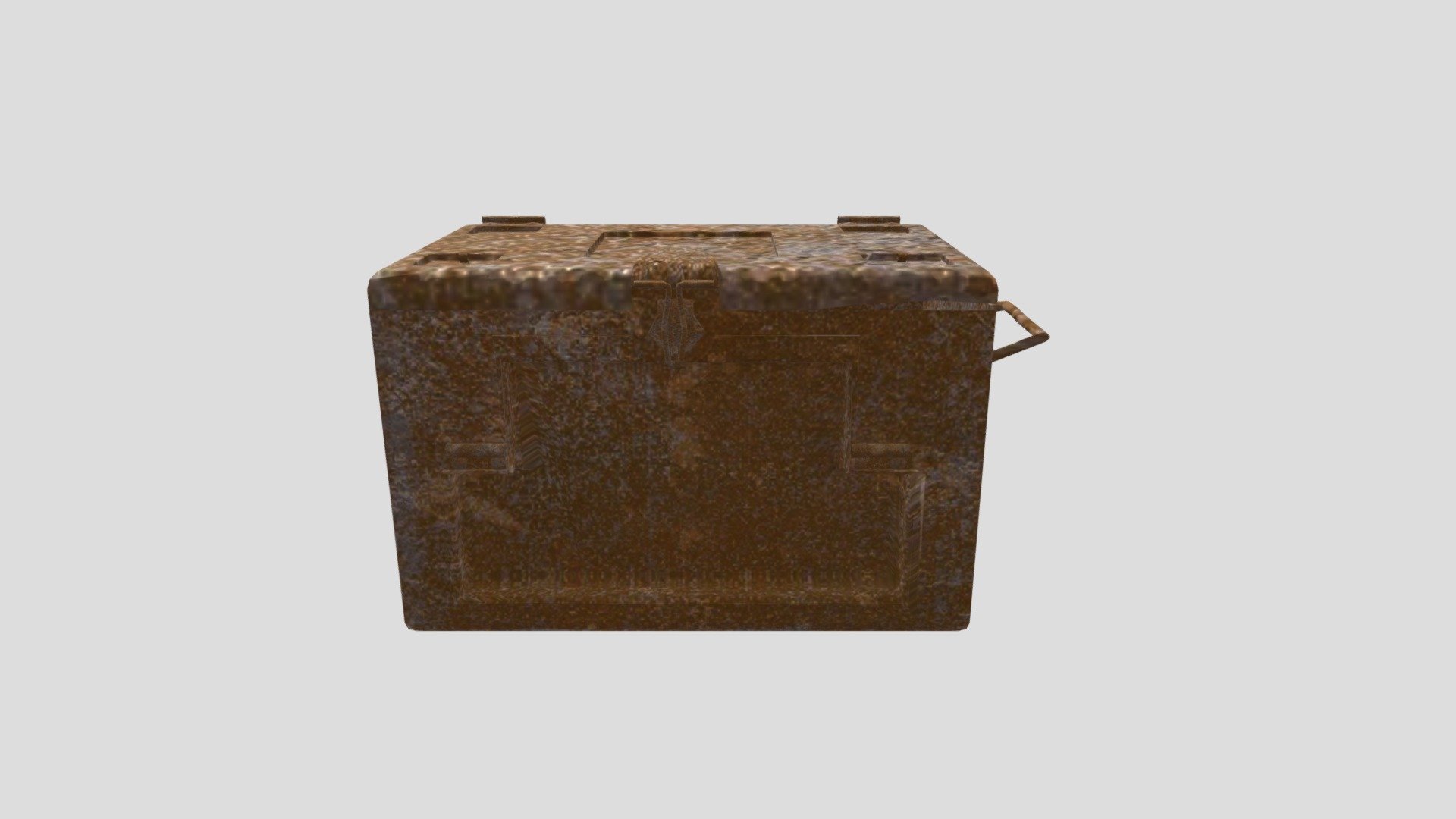 Vintage Red Tool Ammo Style Metal Box - 3D model by Ashlyna [60760a8 ...