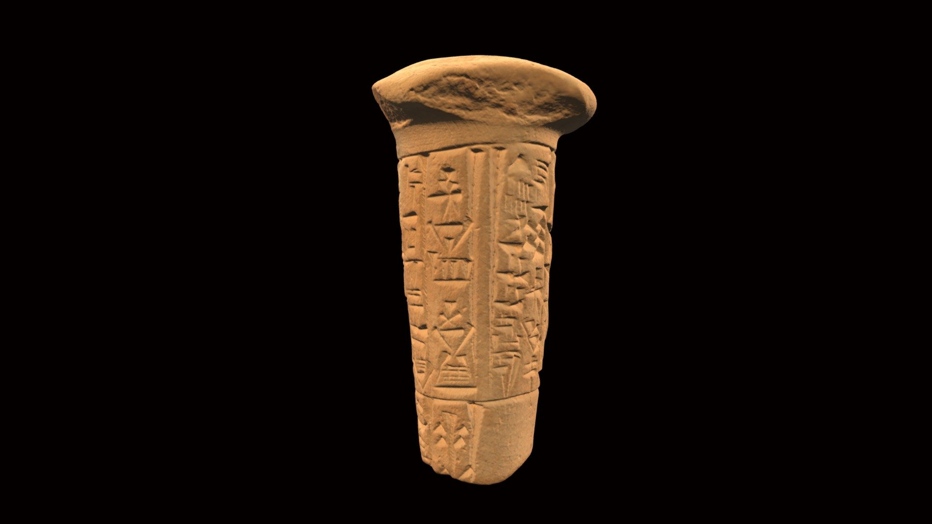 Cone HMANE1899.2.631 - 3D model by Harvard Museum of the Ancient Near ...