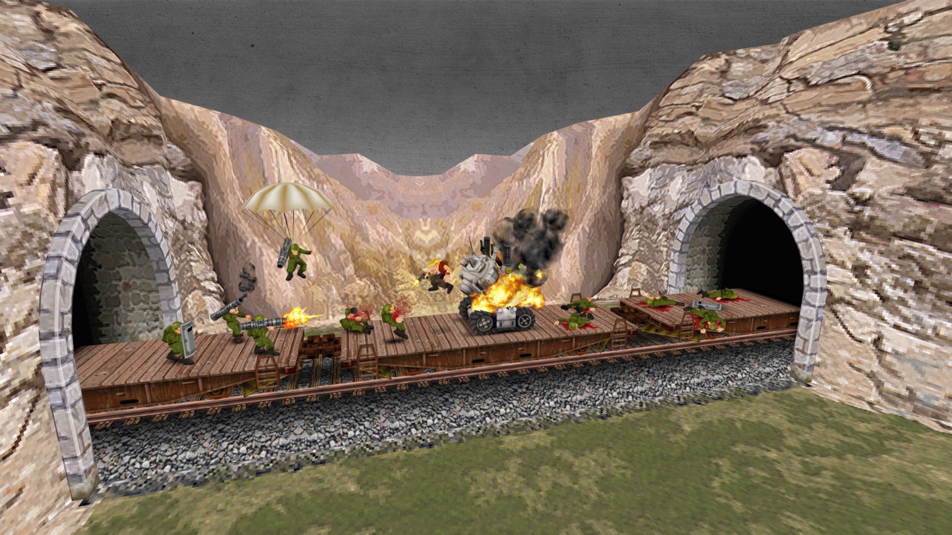 Metal Slug_scene_ok - 3D model by GiovanniBianchin [607710e] - Sketchfab