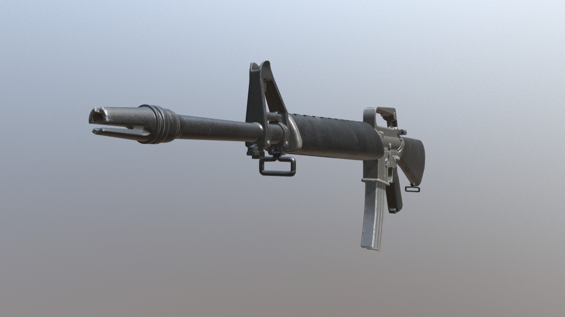 M16 - 3D model by IndigoBunting (@jackpanella.ma) [6079a2c] - Sketchfab