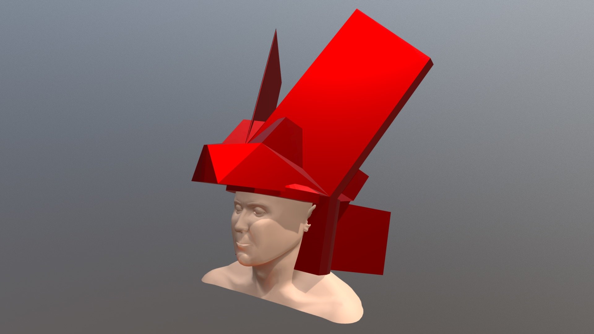 Fox Samurai Helmet by Mitchell Lee, 2017 - 3D model by pathlightschool ...