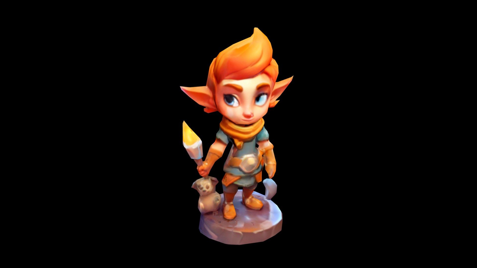 "Animated Toy Cartoon A Gesture Art Illustration - Download Free 3D ...