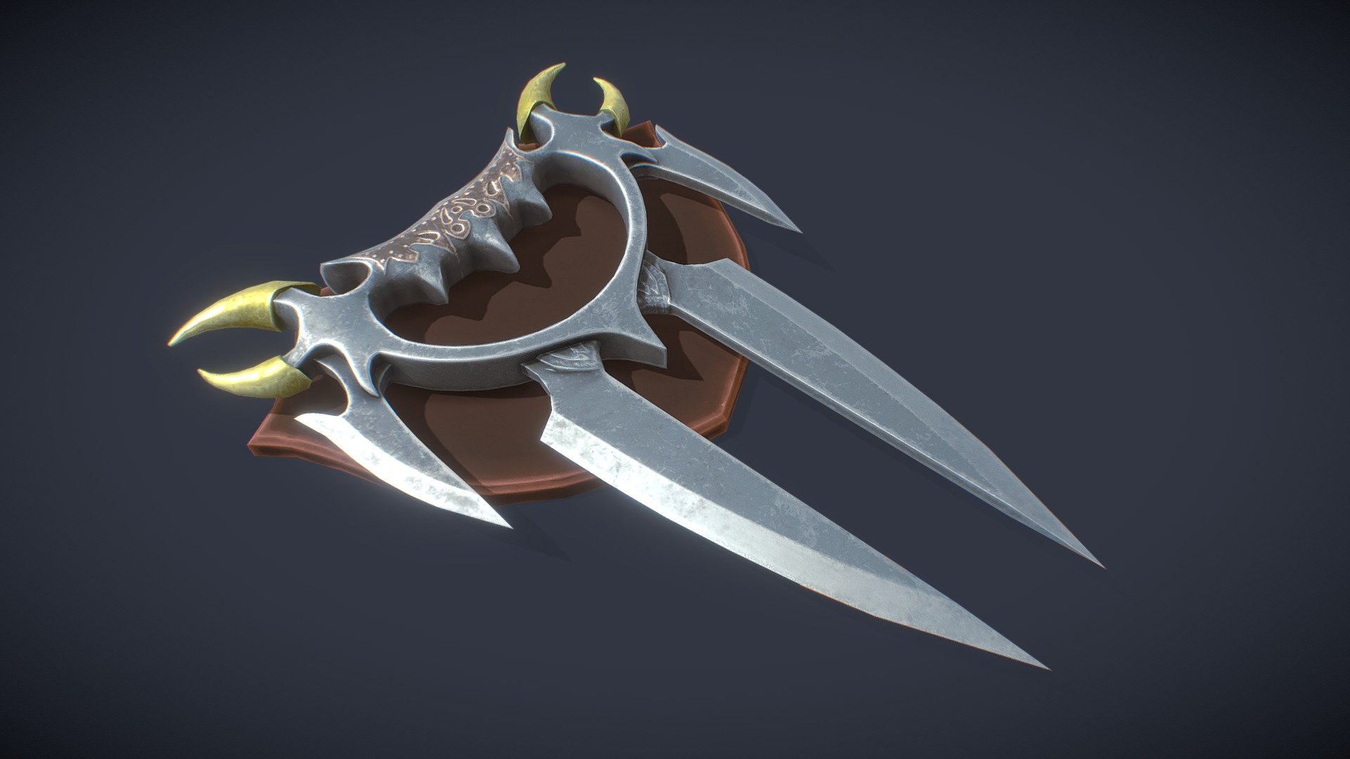 Blade Knuckles - 3D model by Sir Erdees (@sirerdees) [607a462] - Sketchfab