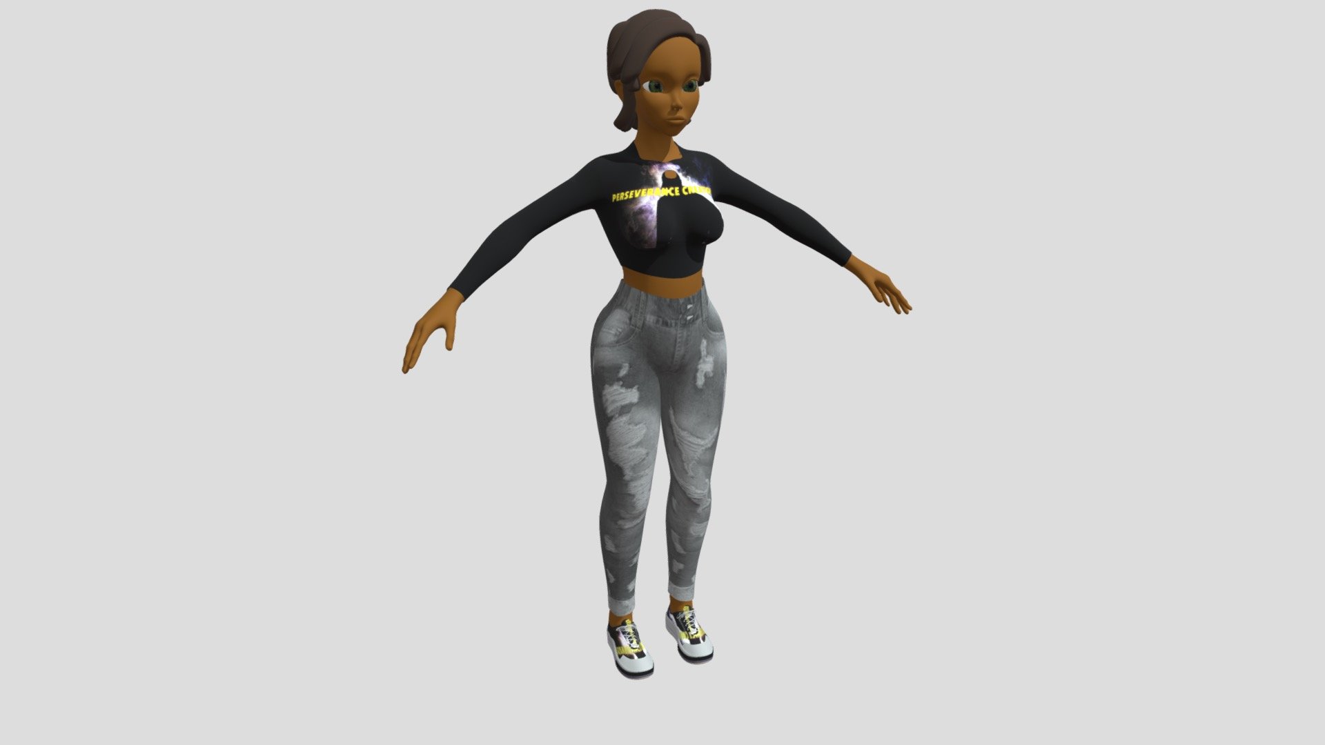 "Monica" - 3D model by Perseverance_3D [607c427] - Sketchfab