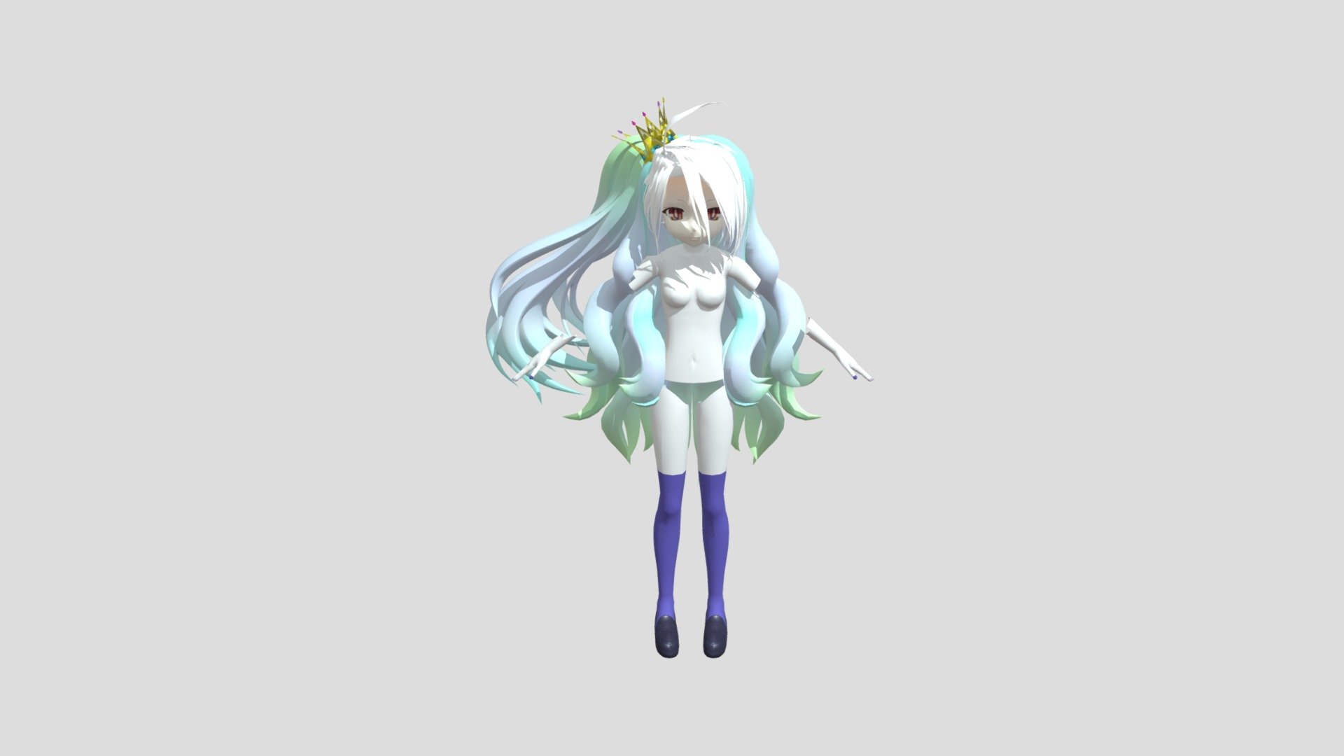 Shiro-no-game-no-life - Download Free 3D model by voice23 [607ce94 ...