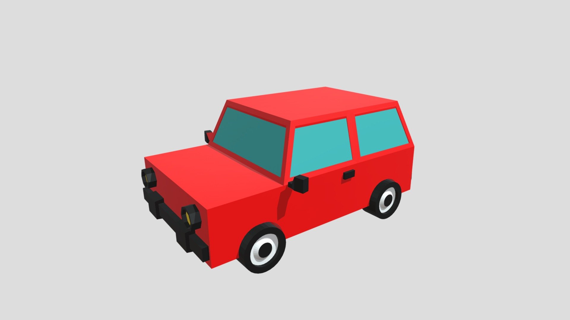 Low Poly Car - Download Free 3D model by Safina Irani (@mirani55 ...