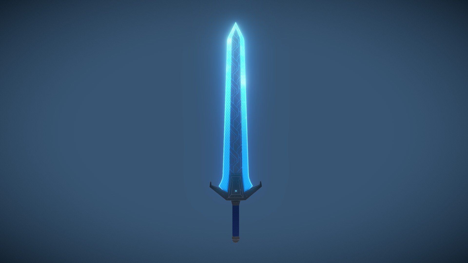 Stylized Cyber Sword - Download Free 3D model by Ahsan.Faraz [607e269 ...