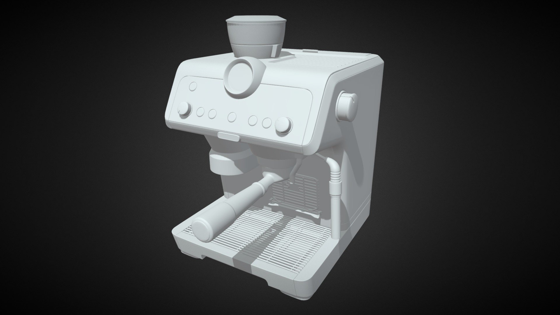 Retro Kitchen Device - Delonghi La Specialista - 3D model by nv ...