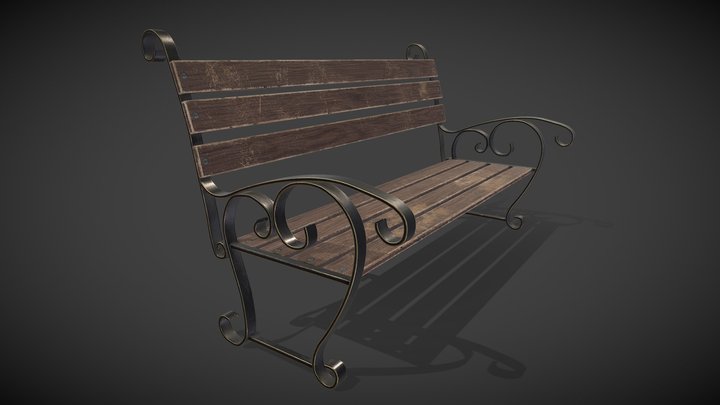 Bench 3D models - Sketchfab