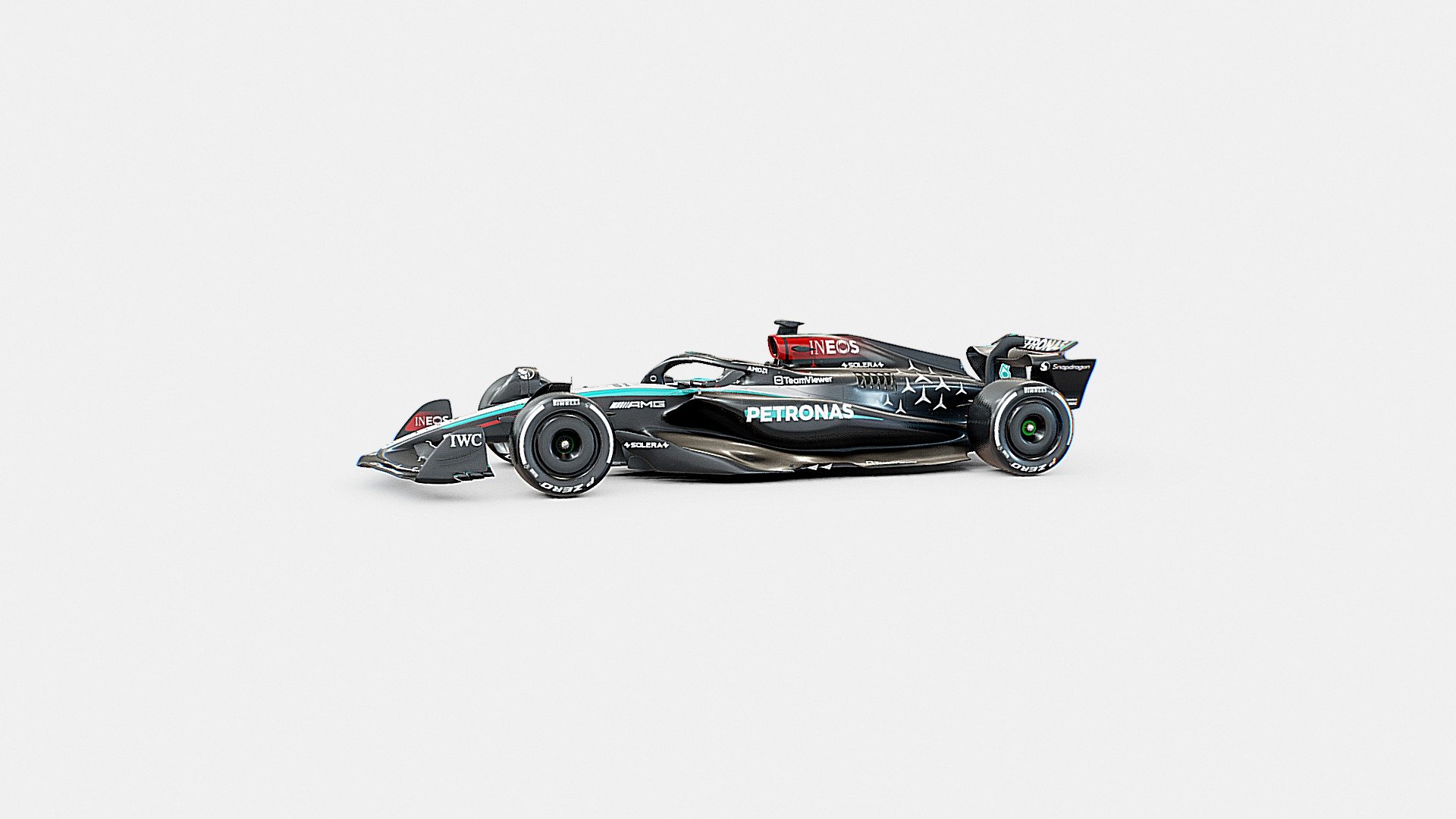 AMG F1 W15 2024 | www.vecarz.com - Download Free 3D model by vecarz ...