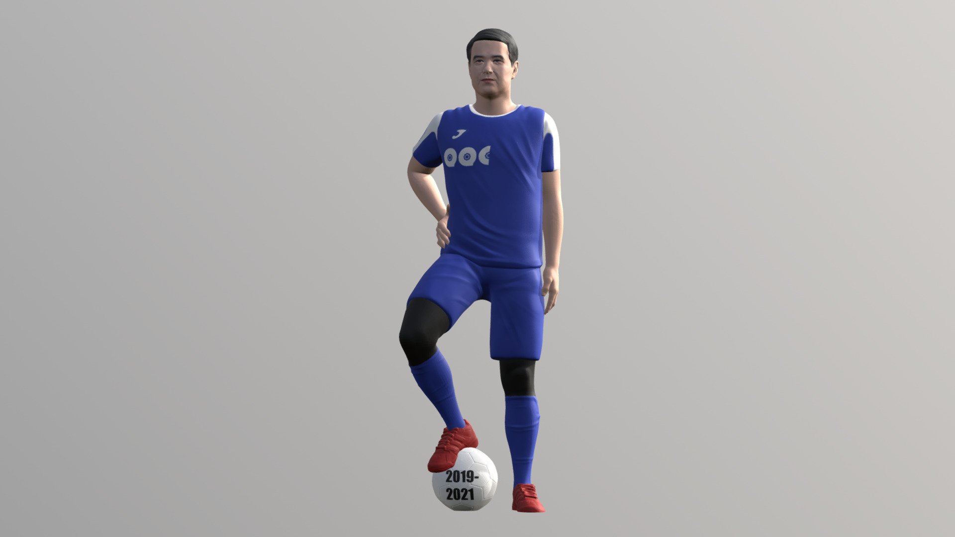 441 football player - 3D model by 3dcopyme [6083bc6] - Sketchfab