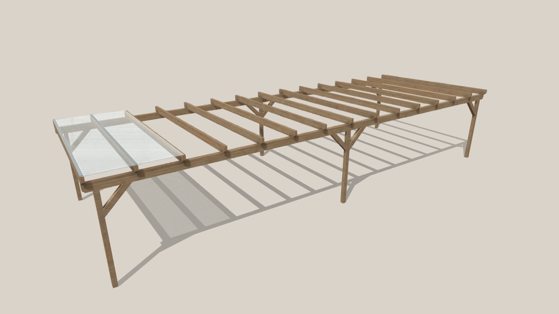 Unterstand für Zuschauer - 3D model by alin_krause [6084cfd] - Sketchfab