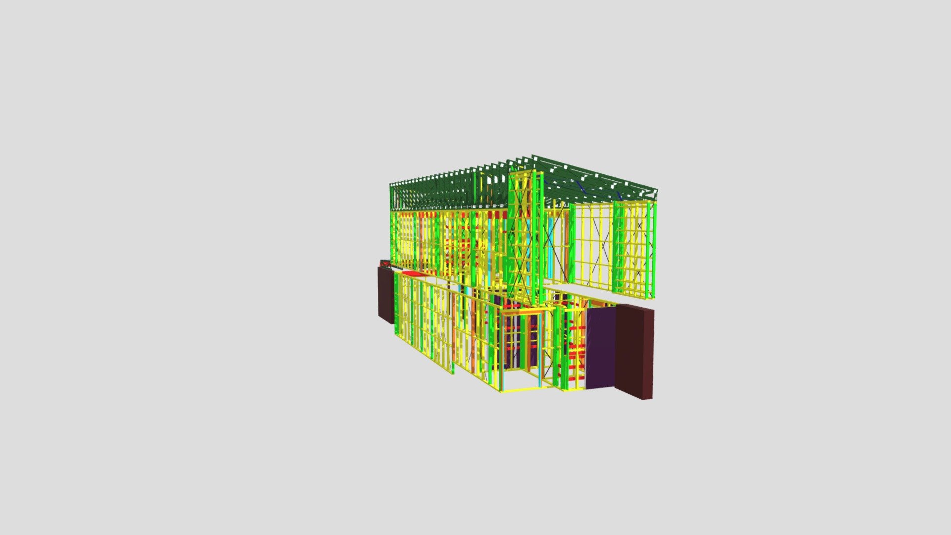 231375_ Frame_ Truss_3D - Download Free 3D model by WayneChurchill ...