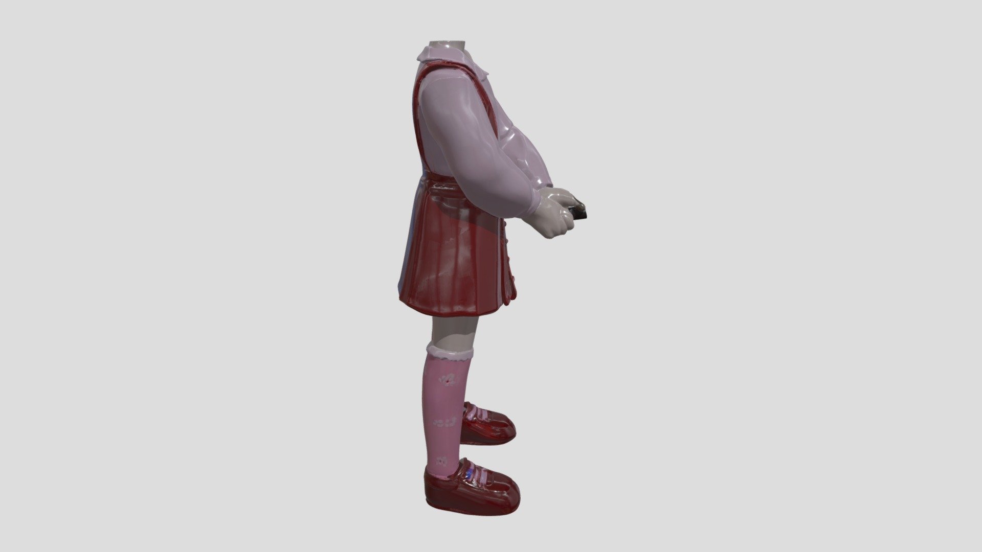 Beautiful Squid game Young-hee body model - Download Free 3D model by ...