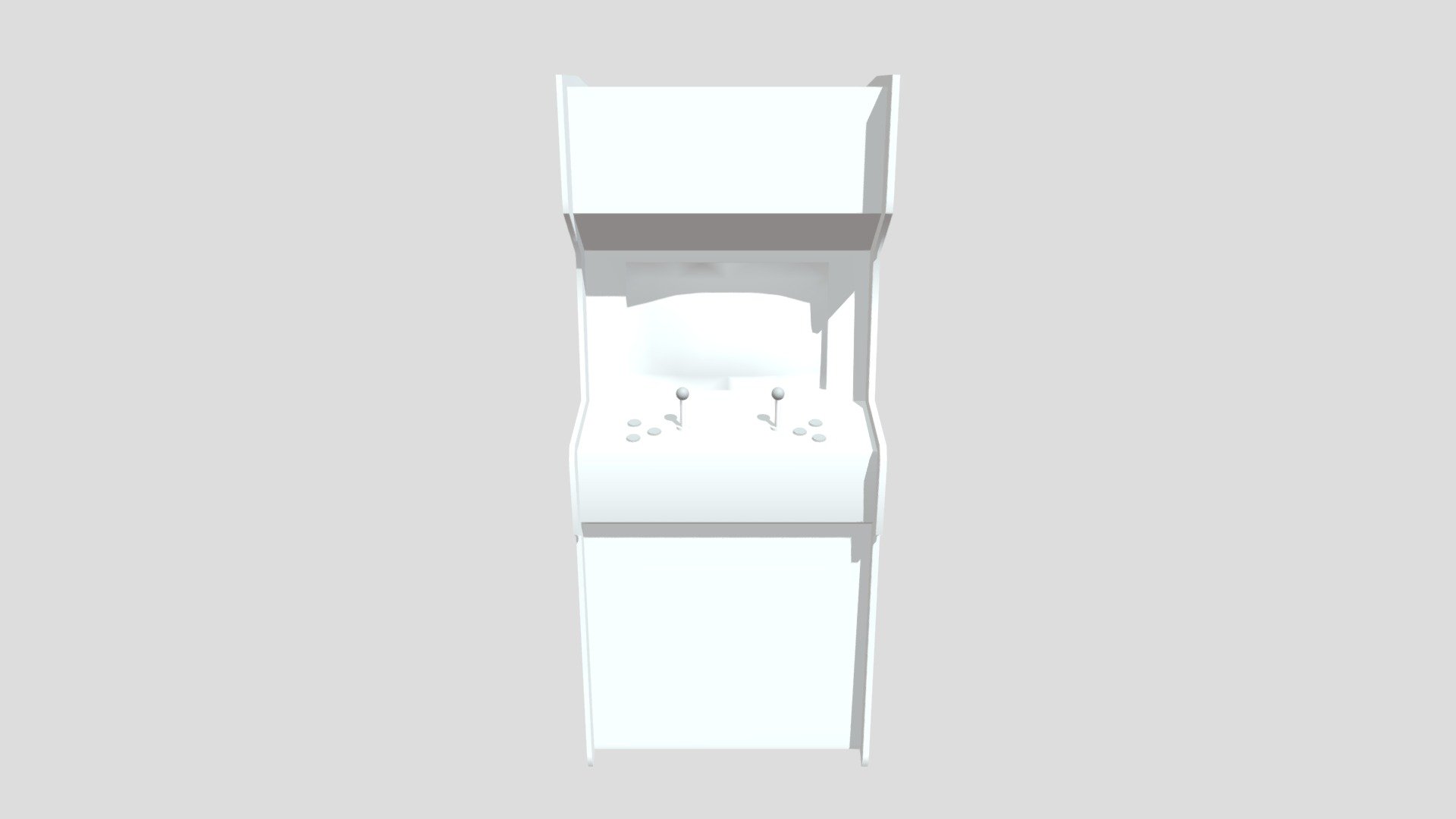Arcade Cabinet - Download Free 3D model by 741dude [6086f9c] - Sketchfab