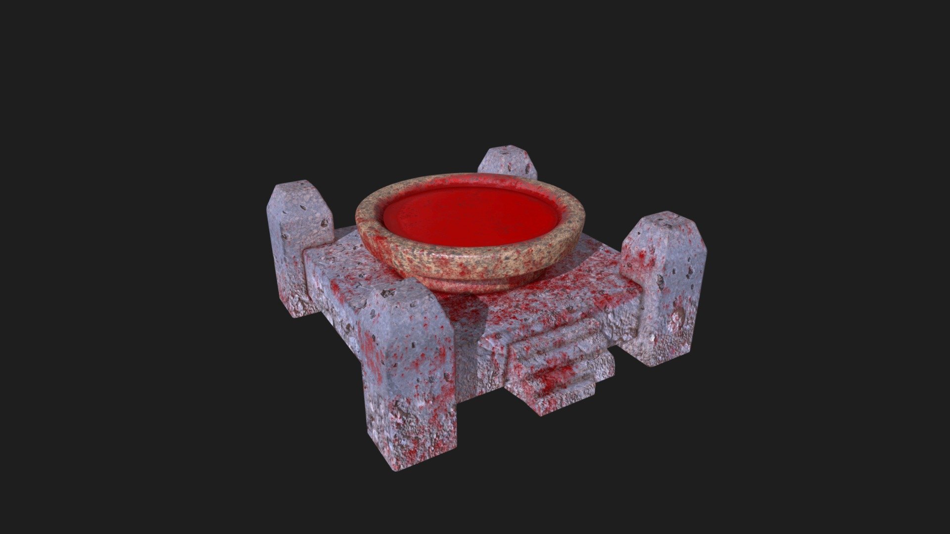 Blood Altar - 3D model by Fellryn [60875be] - Sketchfab