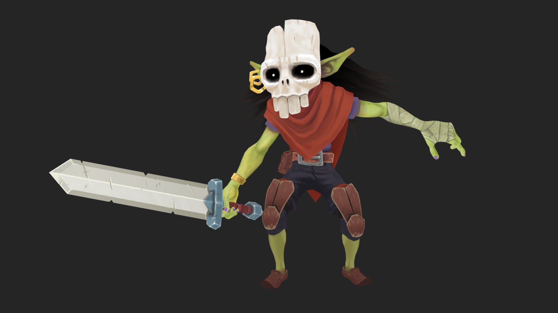 Goblin - 3D model by Kyle Youngblom (@kyleyoungblom) [6087e3a] - Sketchfab