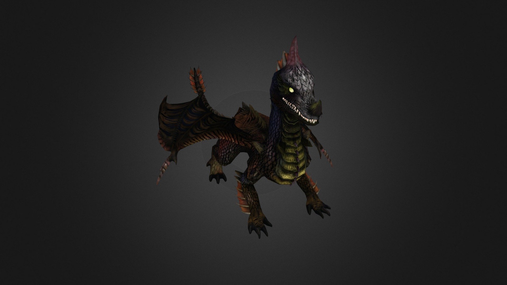 Dragon - Animated - Game Ready - 3D model by ZagreusEnt [6088297 ...