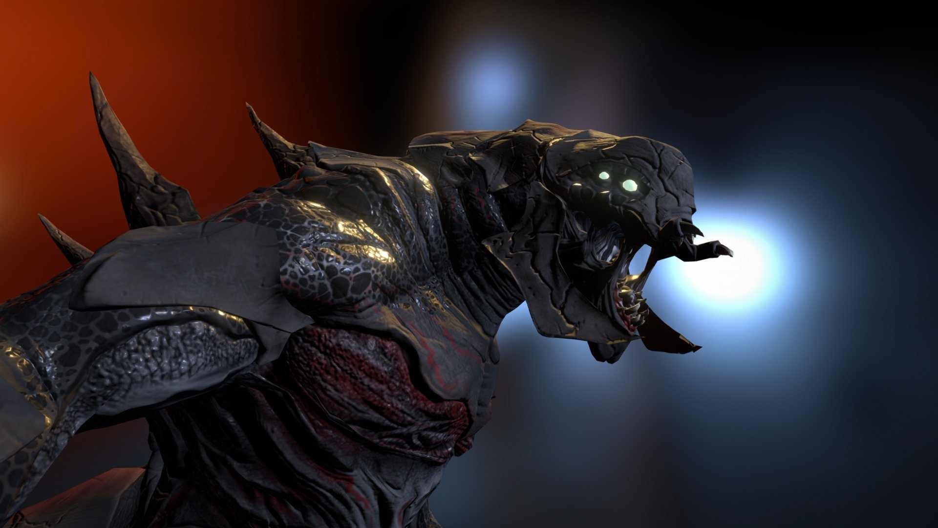 Leviathan - Game Character - 3D model by Joshmalosh [608af9b] - Sketchfab