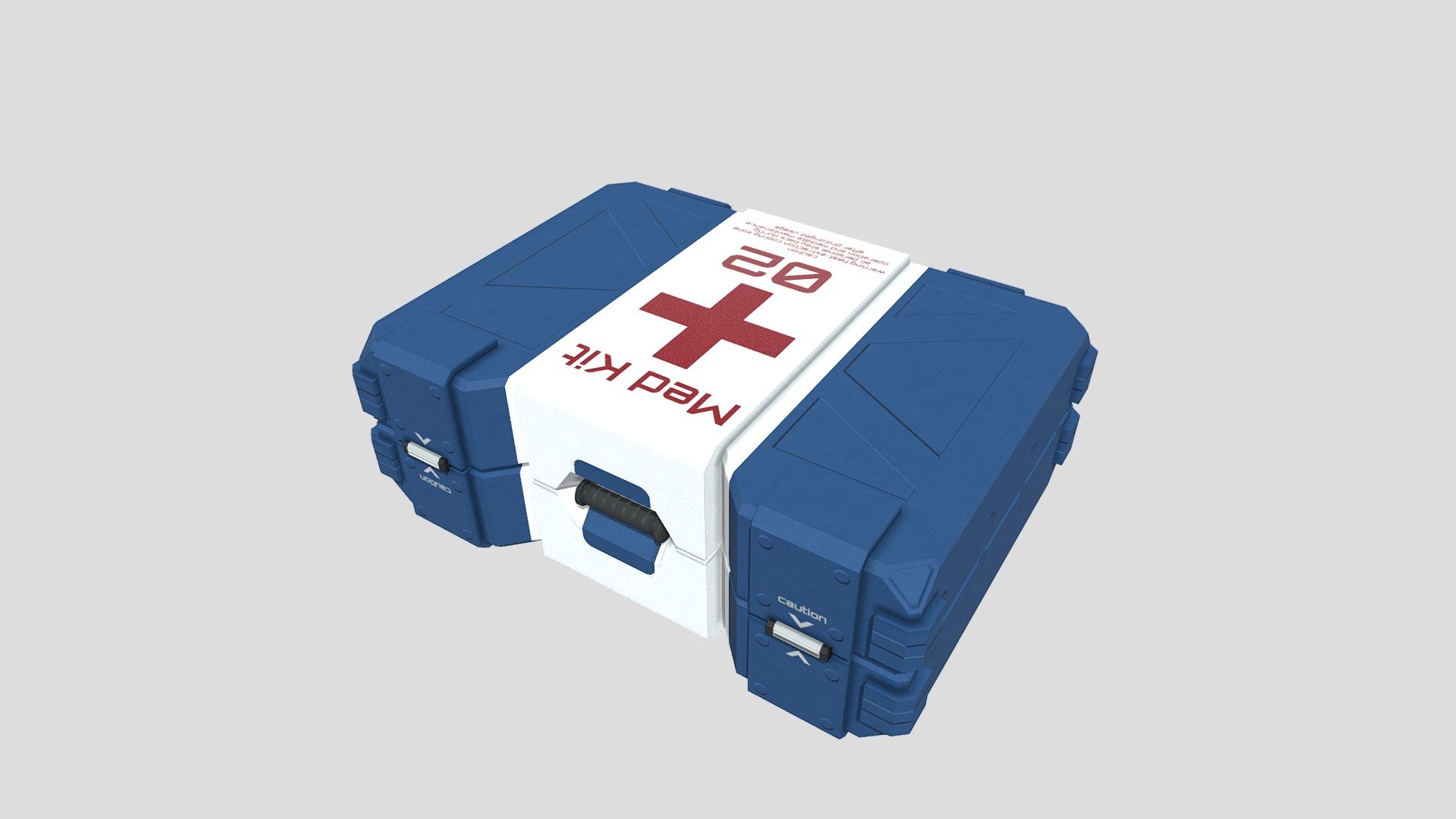 sci-fi first aid kit 1 - 3D model by paladin402 [608aff0] - Sketchfab