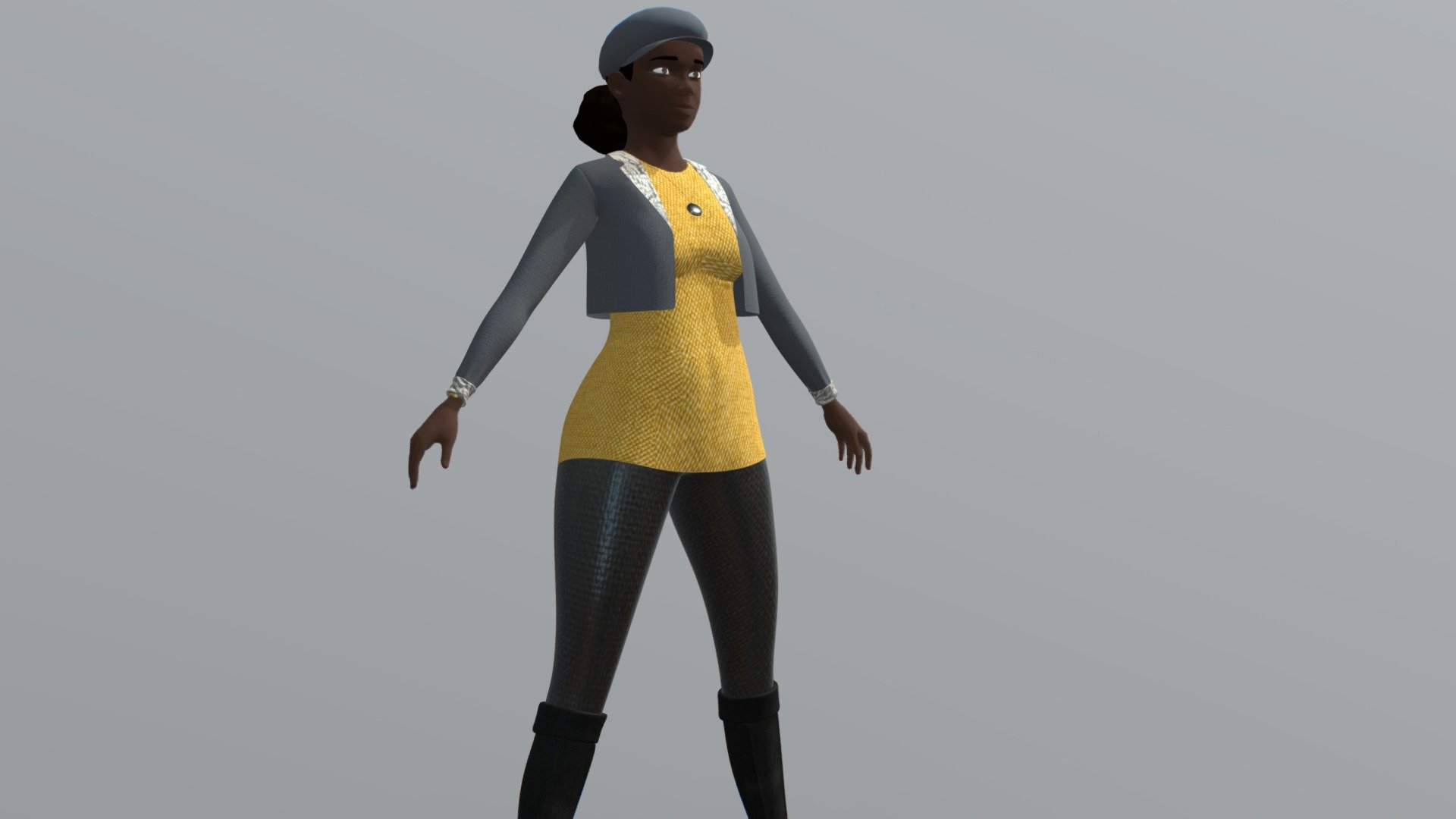 Laura Model - 3D model by FelipeGand [608be09] - Sketchfab