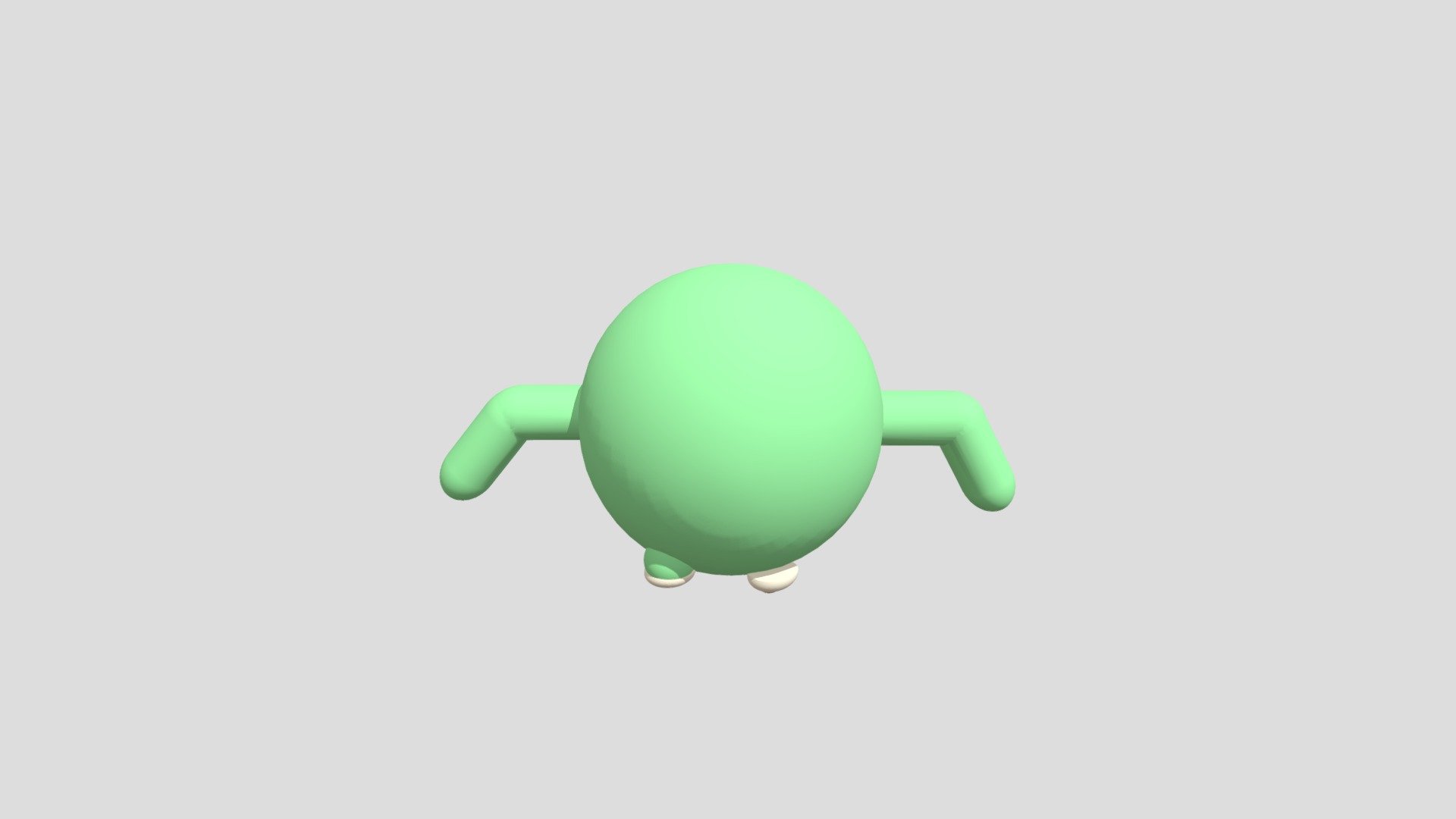 Round character model - Download Free 3D model by nabban [608c107 ...