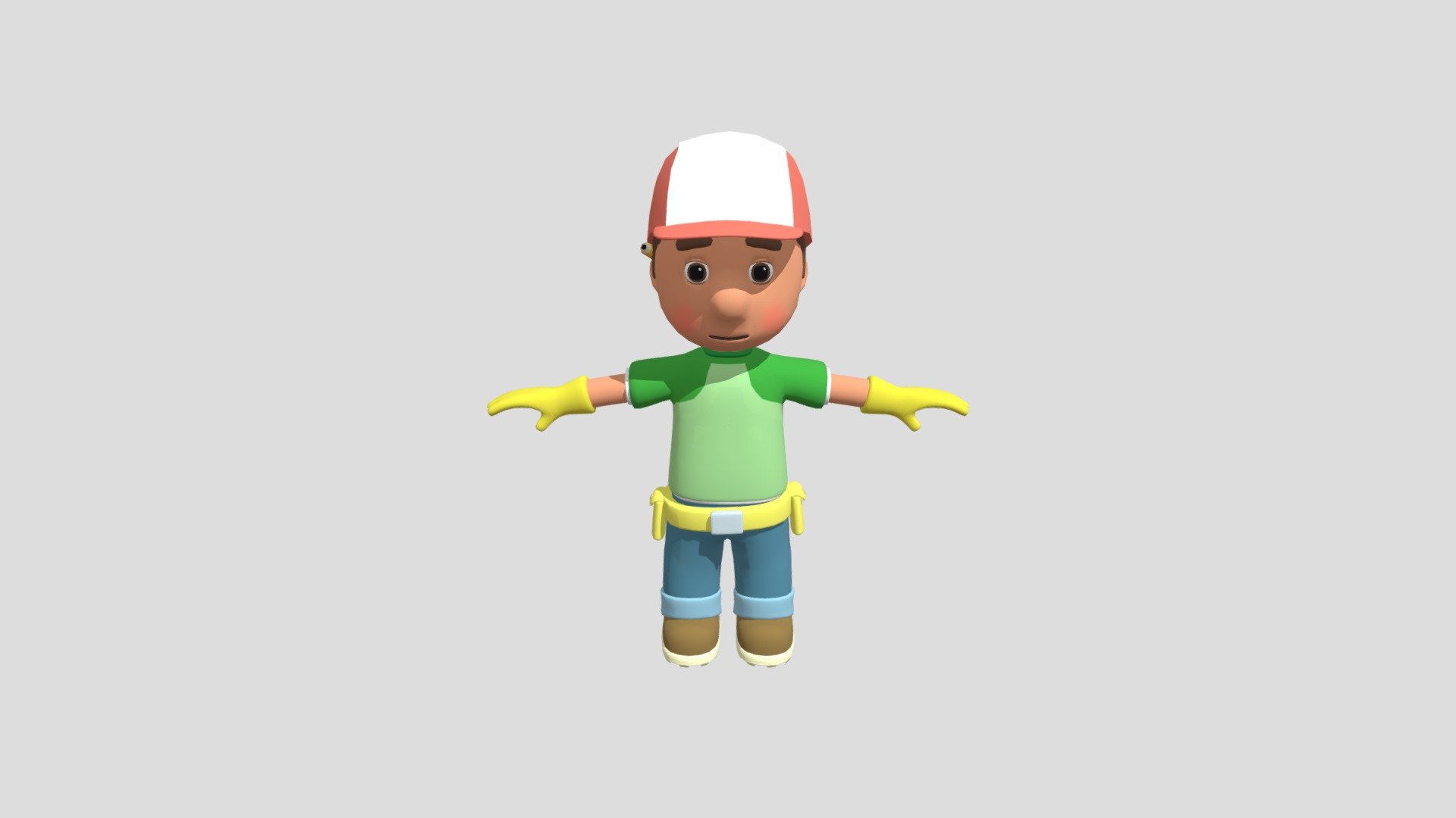 Custom Edited - Disney Pixar Customs - Handy Man - Download Free 3D ...