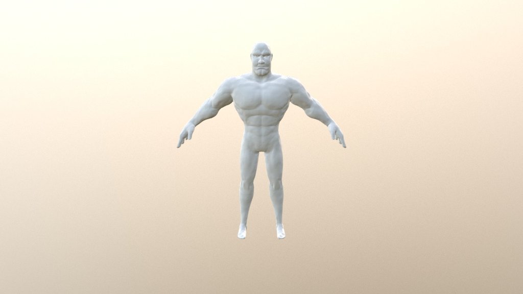 Alex Armstrong Sculpture - 3D model by gheedu [608f0e2] - Sketchfab