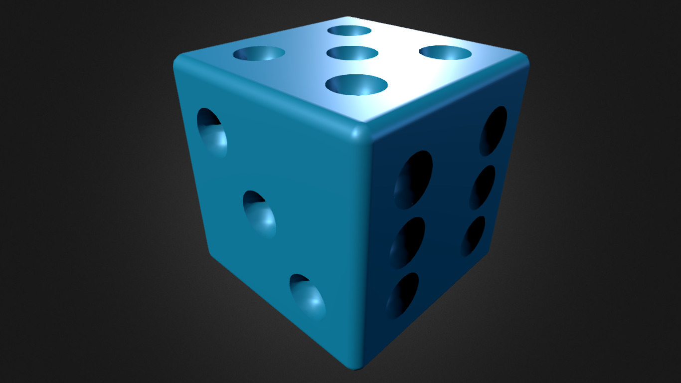 Dado - 3D model by adelso.guerra [608fbfa] - Sketchfab