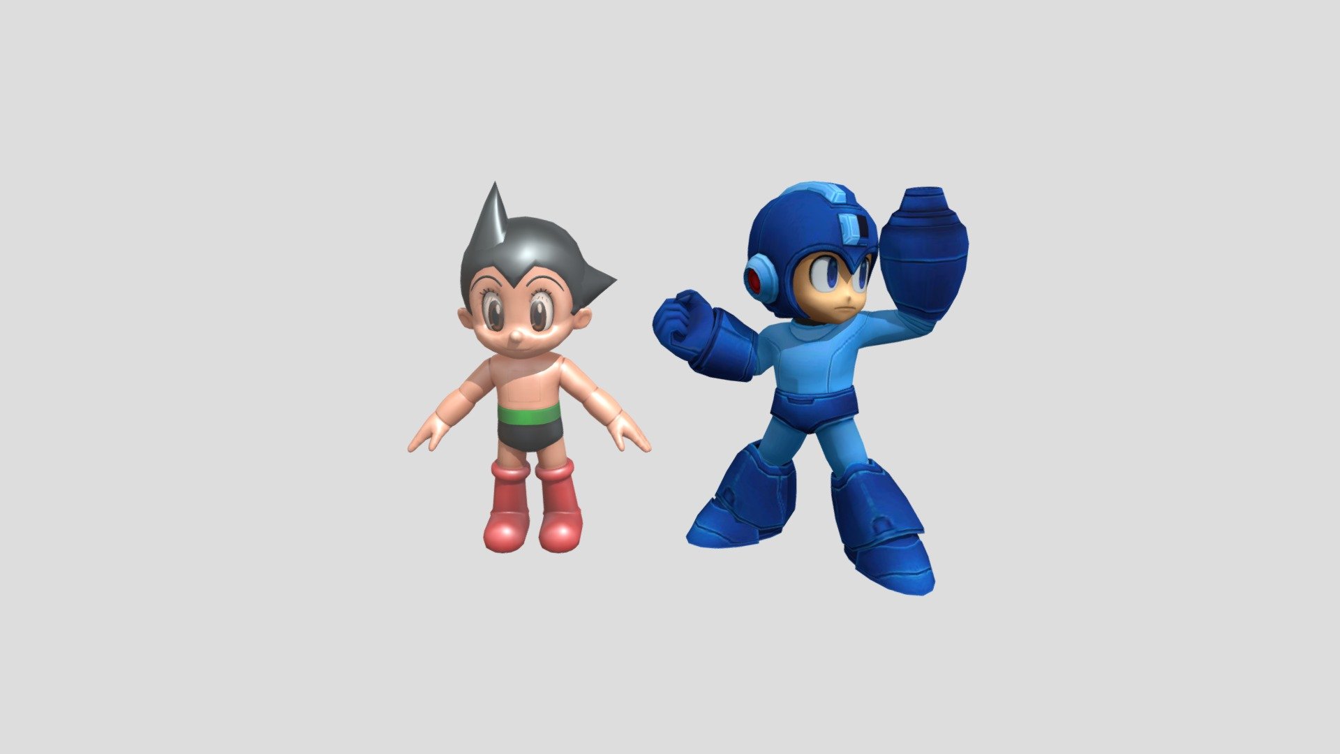 Astro Boy & Mega Man - 3D model by danigamer495channel [608fd4a ...