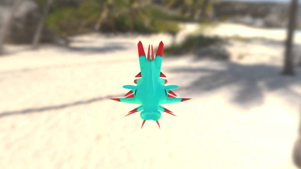 Spike Fish - 3D model by Brandon Dietsch (@BrandonDietsch) [6090356 ...