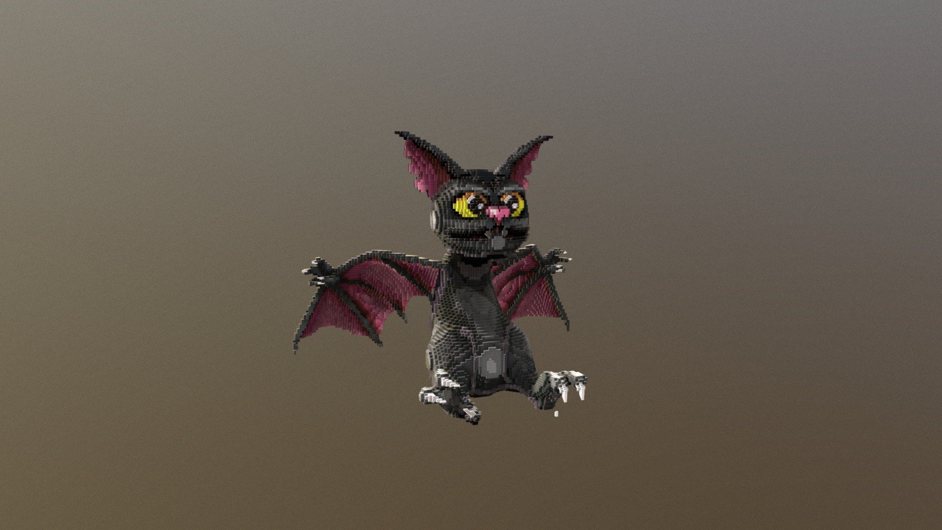 Bat - 3D model by operalix Tiktok @4thththth (@operalix4) [6092b74 ...
