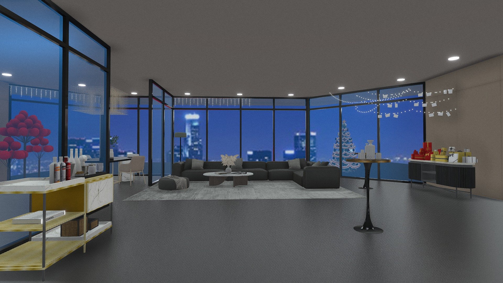 Modern mansion - Buy Royalty Free 3D model by okotaru (@loaferspore ...