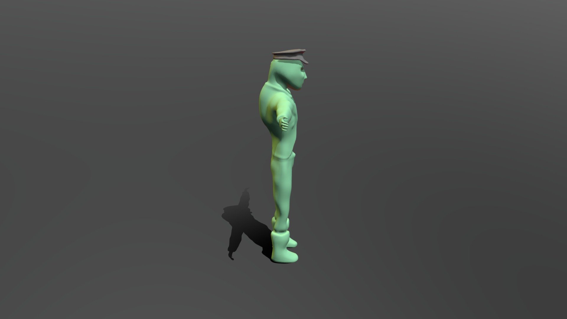 prison guard - 3D model by Marc Alejandre (@Kuroma_Darkness) [60942e8 ...