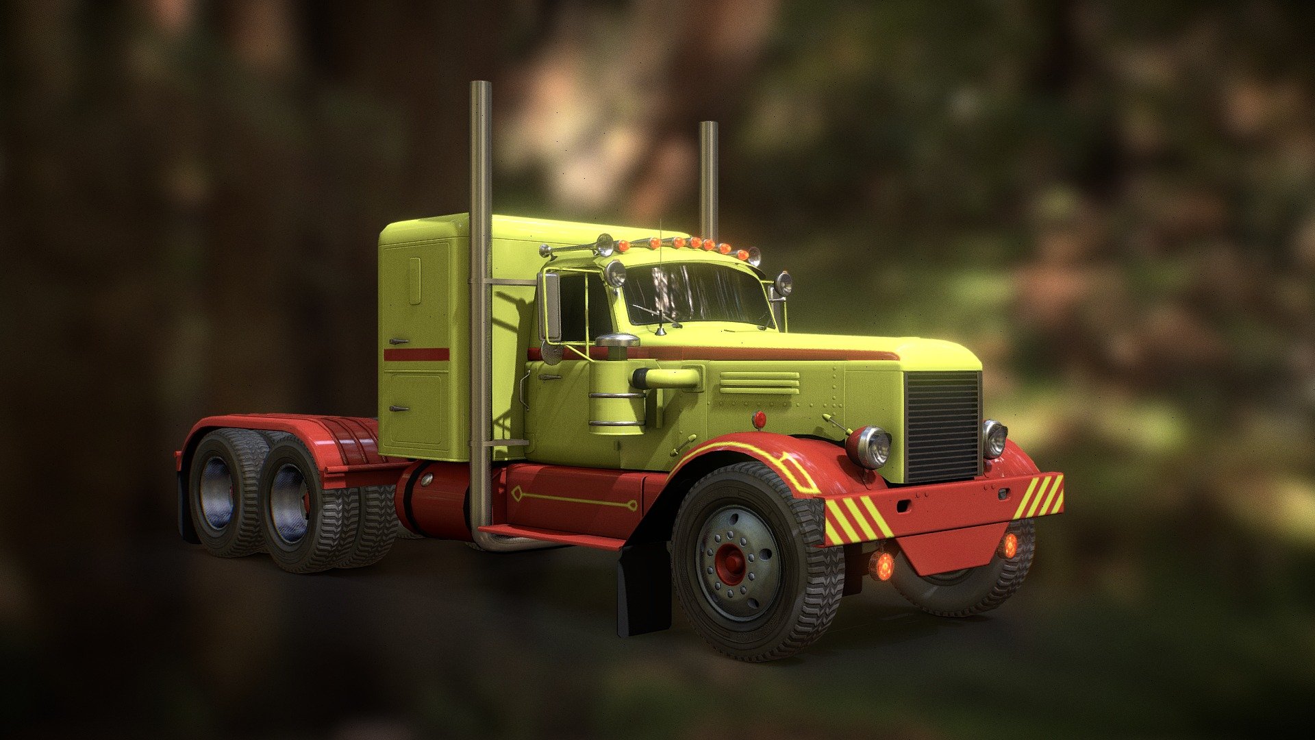International RDF-405 - BIG RIG Racing - 3D model by ya.iljinser ...
