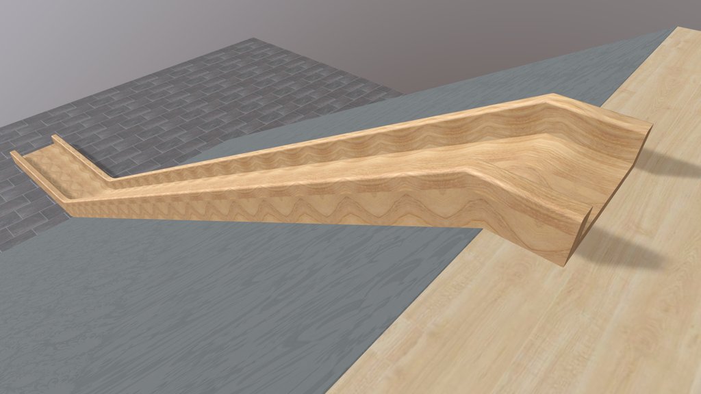 Wood slides - A 3D model collection by TopTreadStairways (@clydemartin ...