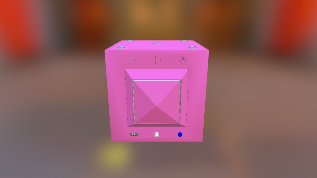 CubeLink Pink - 3D model by wastednuke [6095a40] - Sketchfab