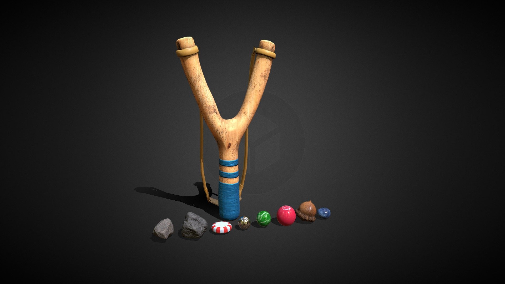 Slingshot v2 - 3D model by CleanCraft3D (@CleanCraft_3D) [6096140 ...