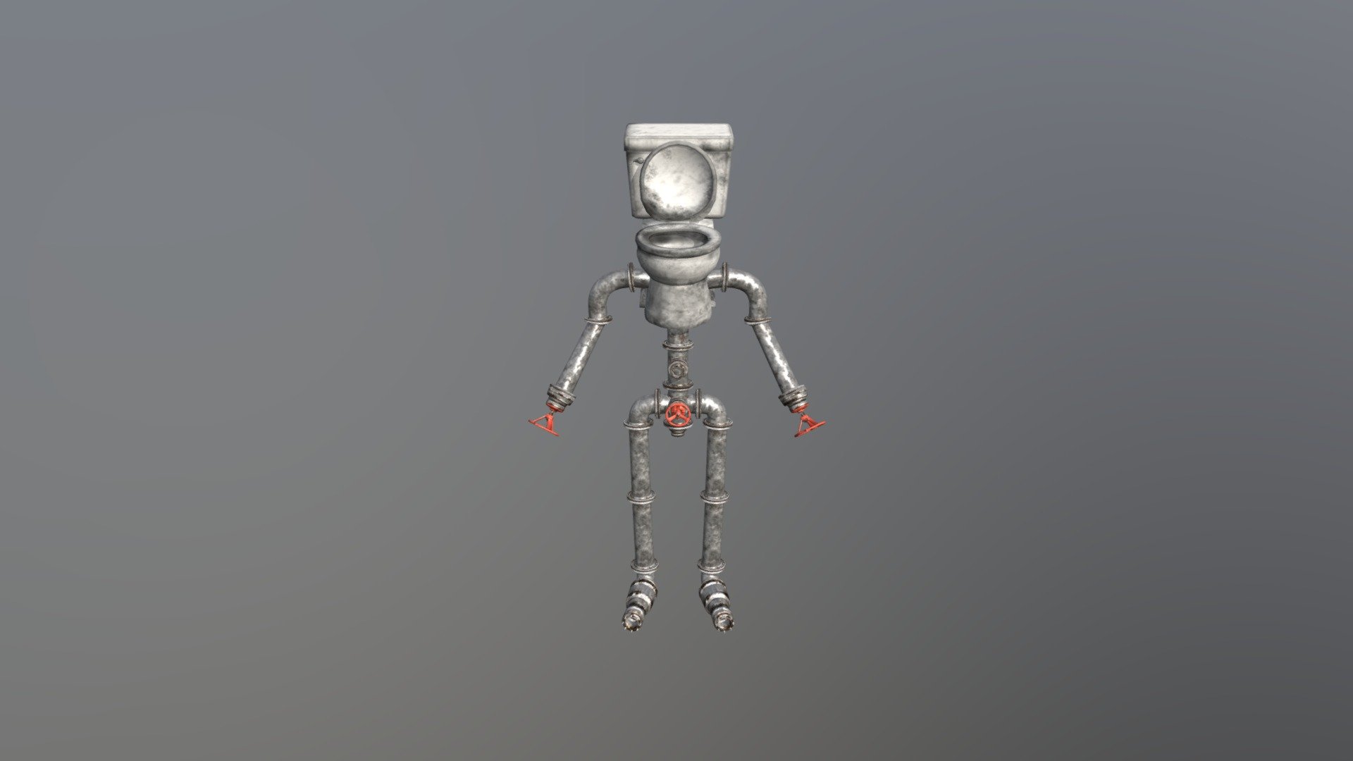 Toiletman - 3D model by UraNu5 [609640d] - Sketchfab