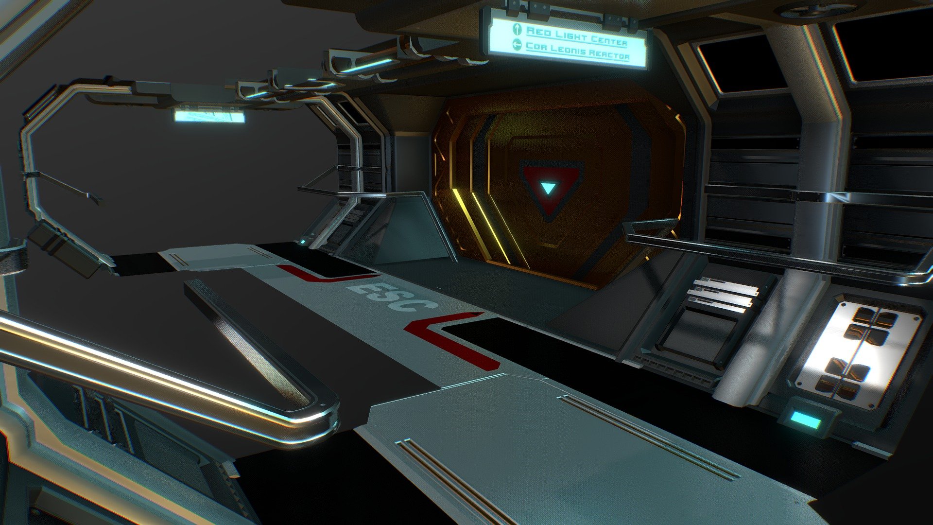 Meridian Shadow Escape Pod - 3D model by ReiSakisaka (@reizetsubou ...