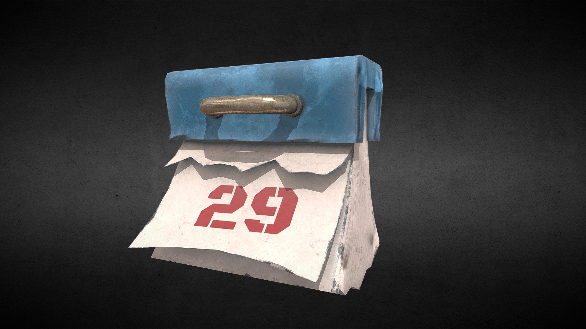 Calendar - 3D model by azure.08 [609797b] - Sketchfab