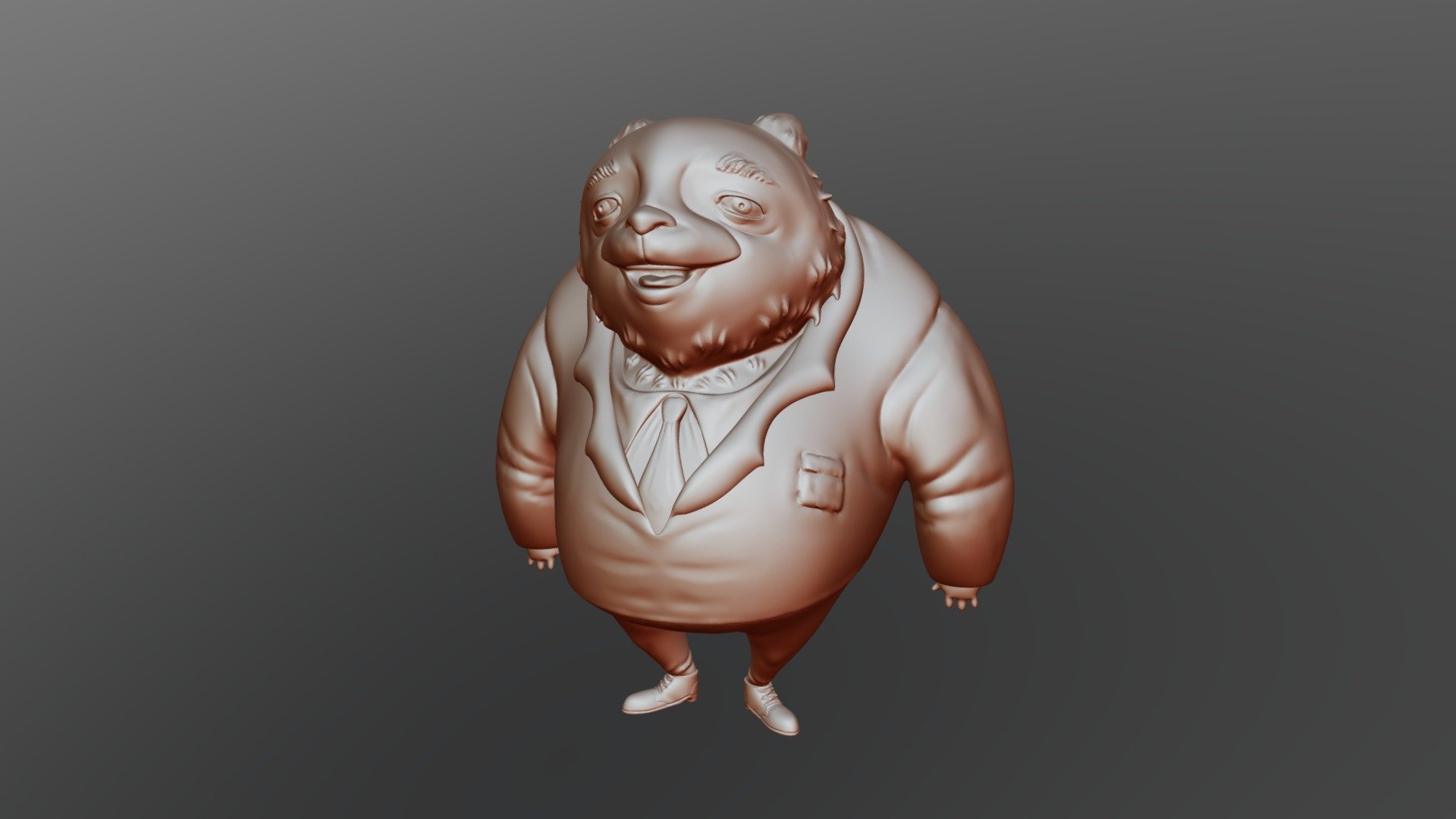 Panda - 3D model by Mn Studio (@mnstudio) [60986d1] - Sketchfab