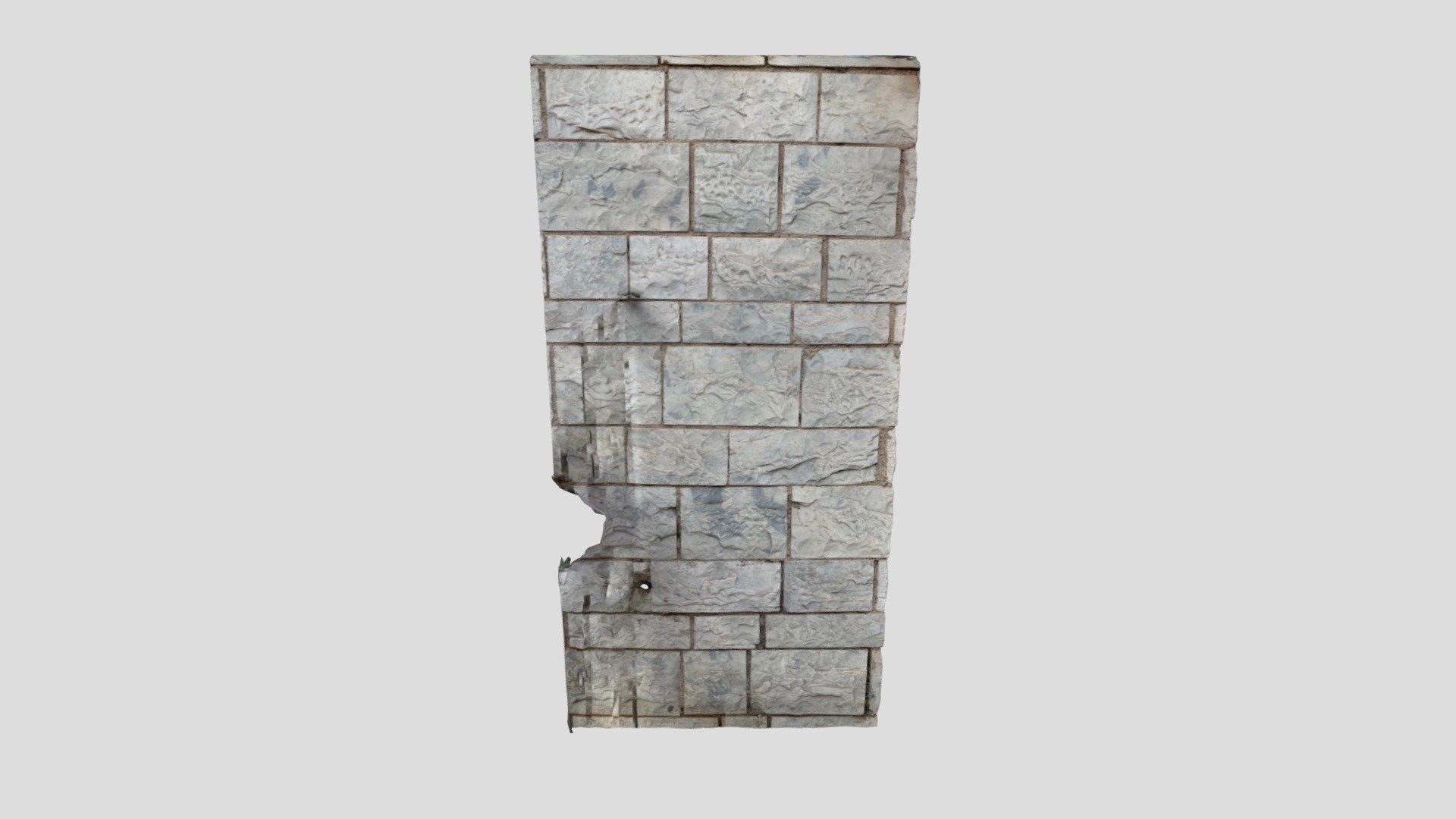 Greek wall - Download Free 3D model by n3rd0710 [6098aba] - Sketchfab