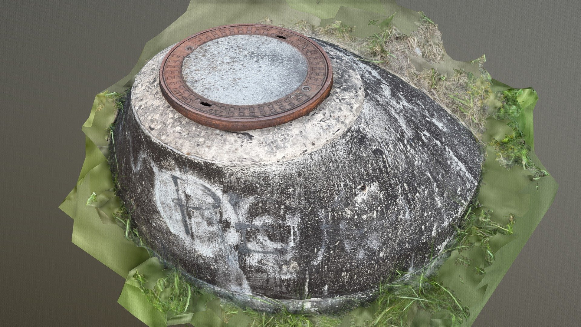 manhole access - Buy Royalty Free 3D model by Łukasz Brożek ...