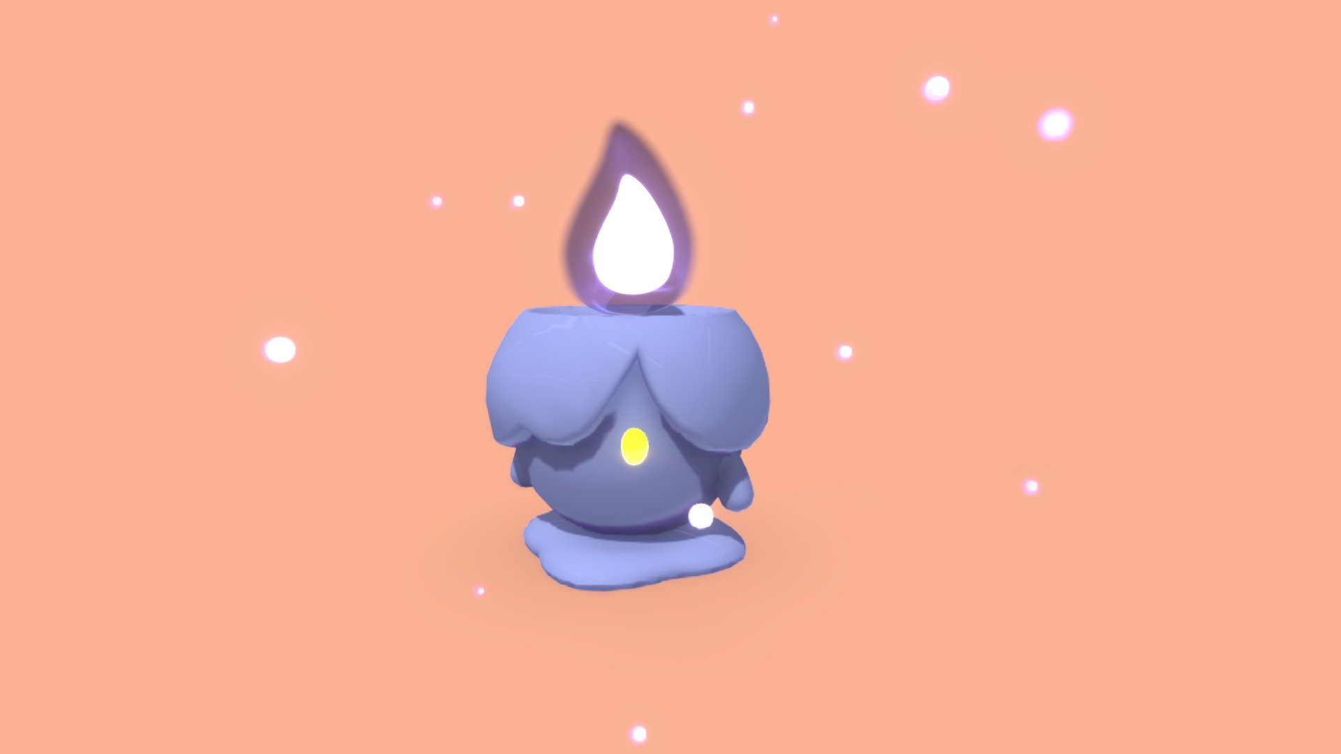 Pokémon * Litwick - 3D model by aramix_art (@aramix_x3) [60991fb ...