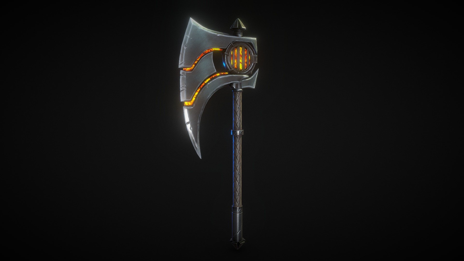 Forge Axe - 3D model by 13 Particles (@13particles) [6099ab0] - Sketchfab